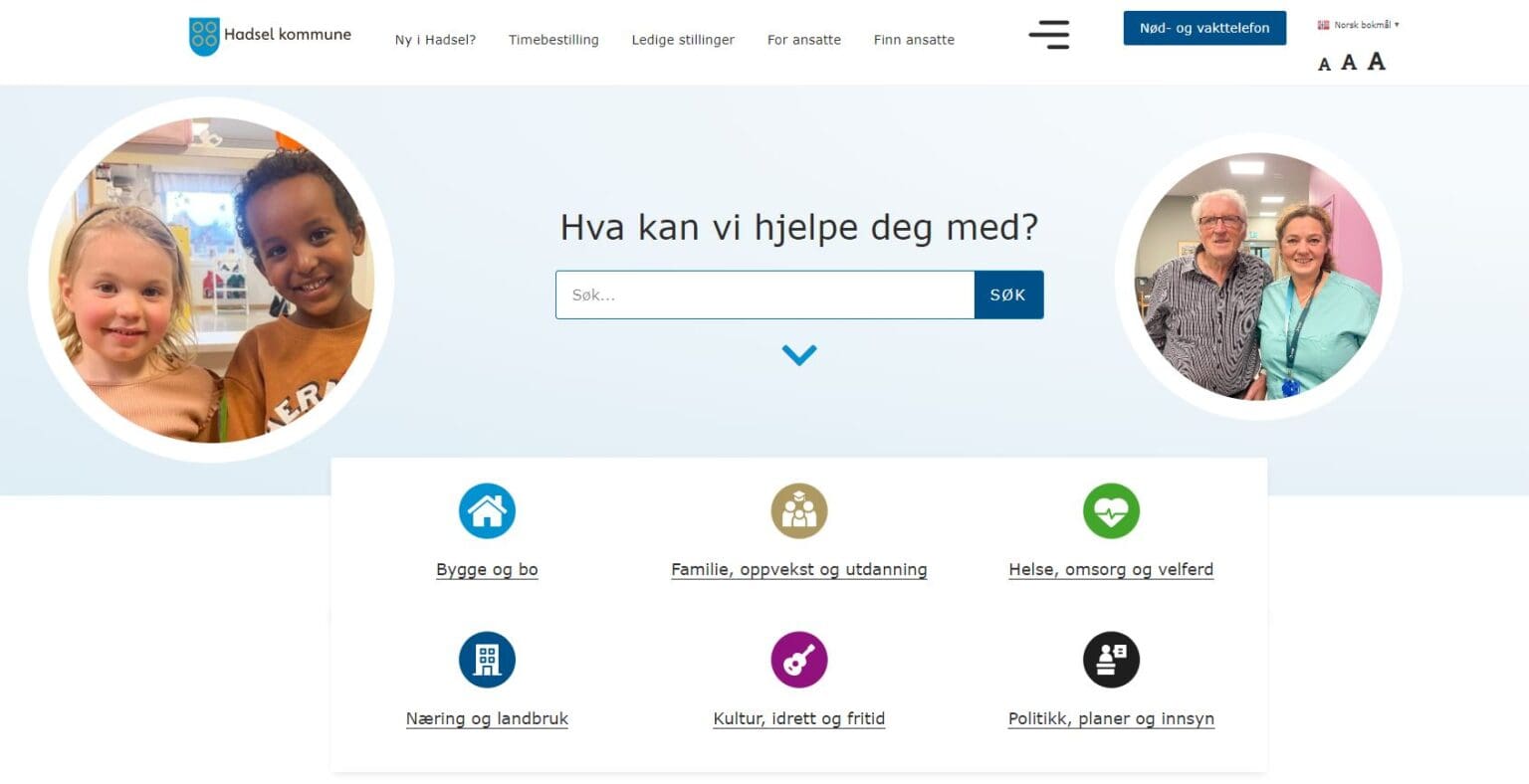 Velkommen til Hadsel kommunes nye hjemmeside! - Hadsel kommune